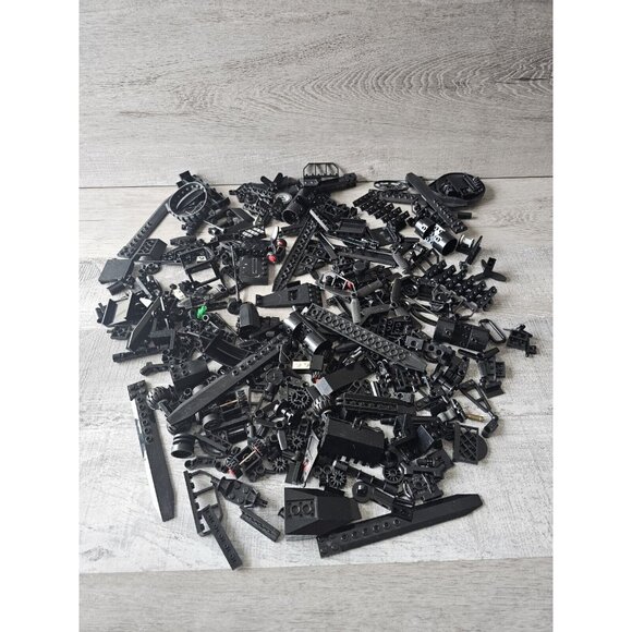 Lego | Toys | Legos Bulk Lot Lb Included Parts Pieces Bricks Black Lego ...